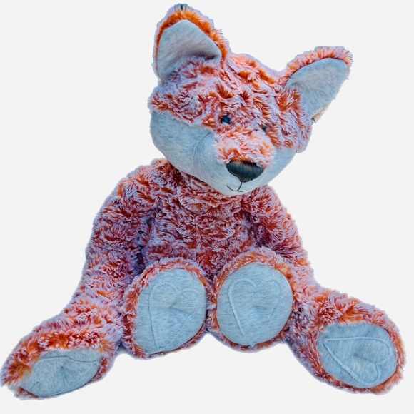 Demdaco | Toys | Demdaco Weighted Fox Plush 5 Orange White Gray Heart ...